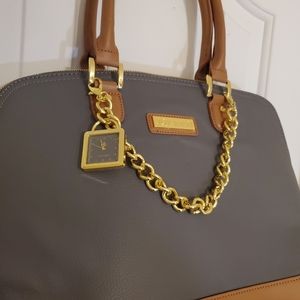 Joy & Iman | Bags | Joy Iman Timeless Chic Pebble Satchel Purse | Poshmark